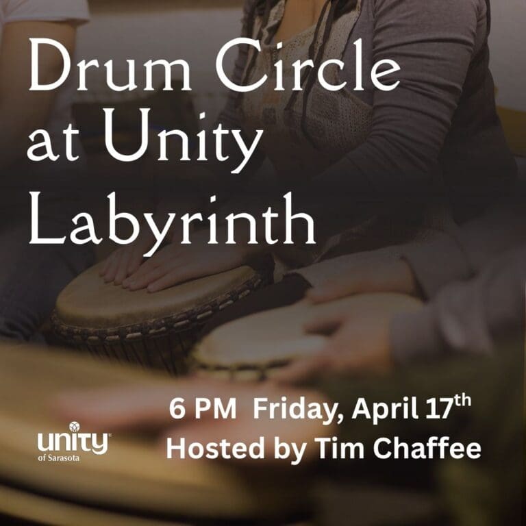 Drum Circle at the Labyrinth - Unity of Sarasota